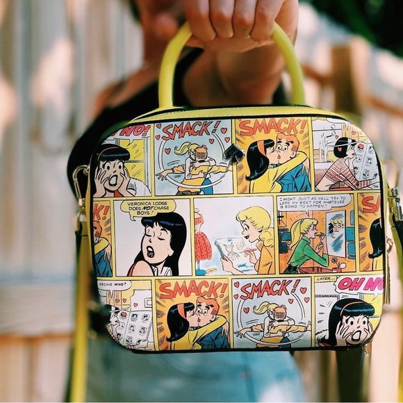 Bags | Kate Spade X Archie Comics Betty Veronica Yellow Crossbody Bag ...